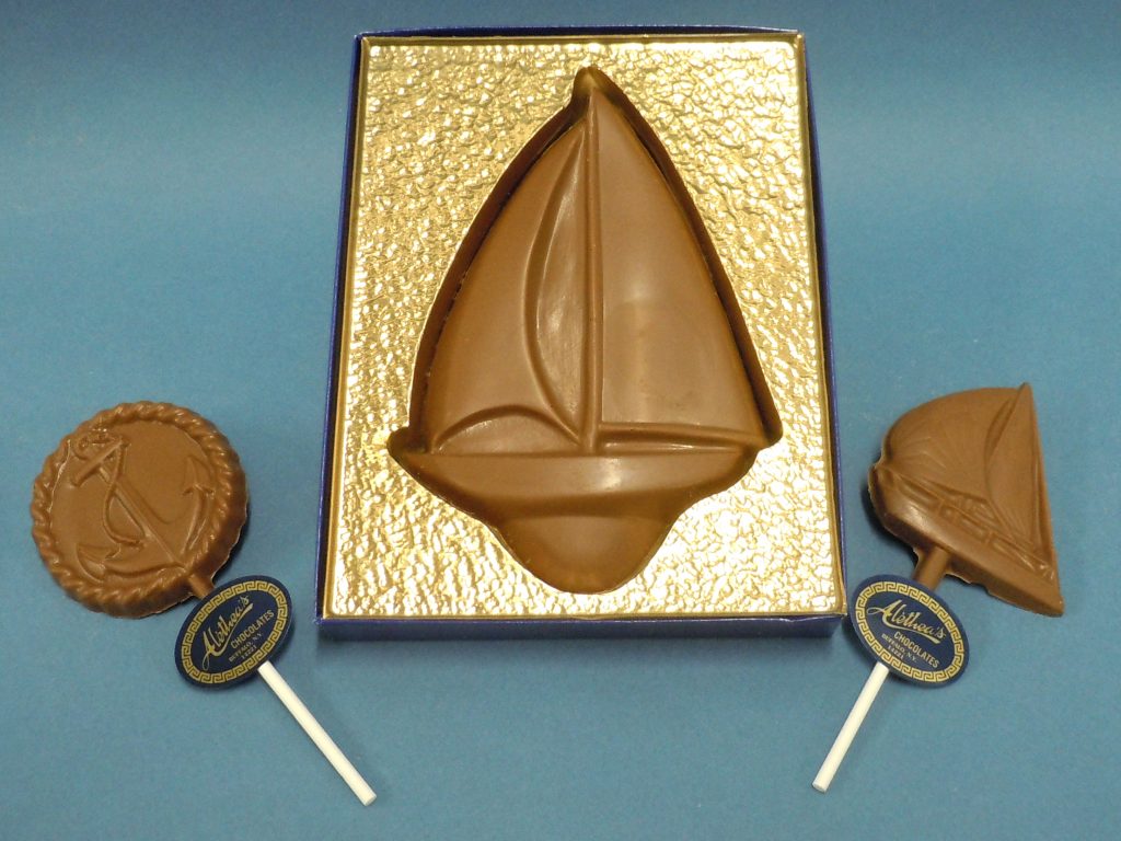 Sailing Themed Chocolates - Aletheas Chocolates